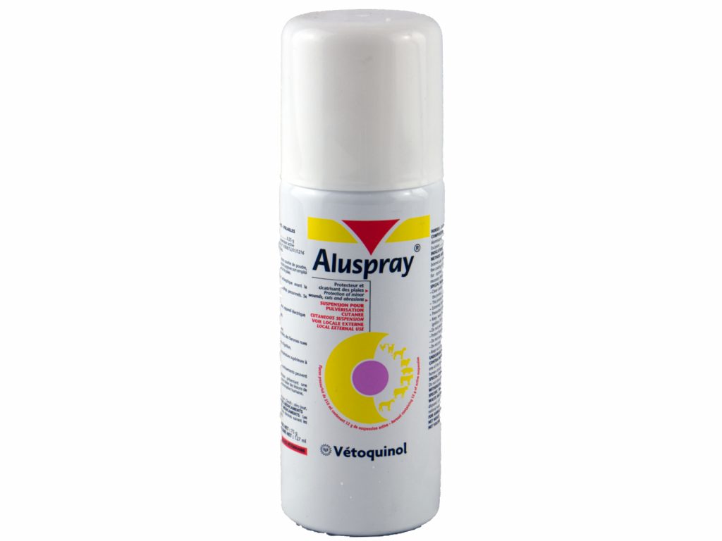 Aluspray 210ml - abcsaddlery.co.uk Aluminium wound spray