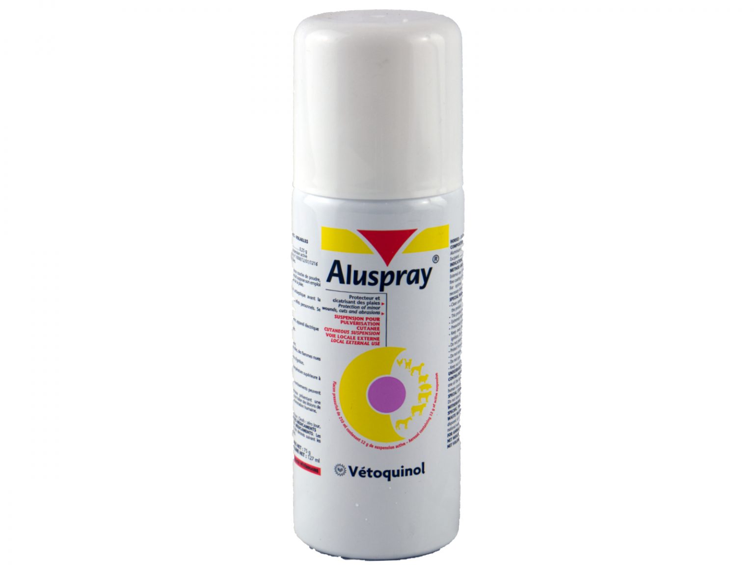 Aluspray 210ml - abcsaddlery.co.uk Aluminium wound spray