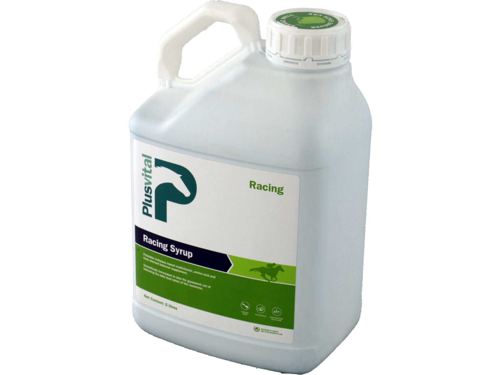 Plusvital Racing Syrup 5 litre - abcsaddlery.co.uk